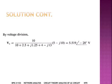 Chapter 1 Circuit Theorem Ppt