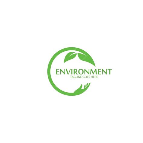 Premium Vector Eco Green Environment Logo Vector Icon Illustration