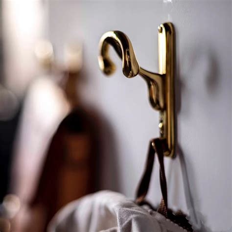 Vintage Brass Hooks Brass Coat Hooks Porch Wall Hooks Etsy