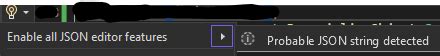 Where S The Documentation For Enable All JSON Editor Features For Visual Studio When Editing