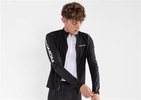 Race Lightweight Windproof Jacket Black Soomom Cycling Apparel