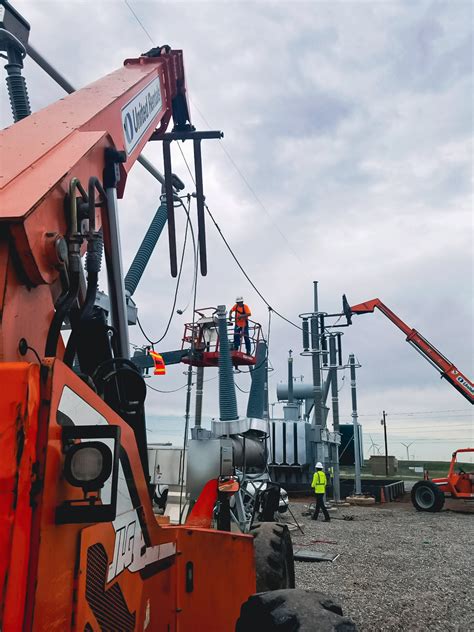 West Texas 345kv Reactor Support Myr Energy Services Inc