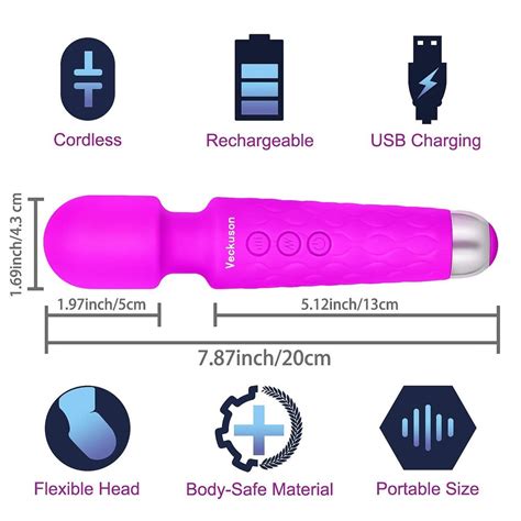 White Plastic Wand Massager Vibrator For Body Relaxation At Rs 295