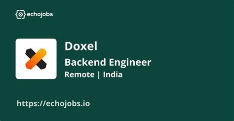 Doxel Is Hiring Backend Engineer Data India Remote Kubernetes Sql Api C Python Go Rrustjob