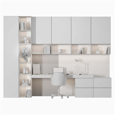 10 Workplace Sets 3d Models By Mojdeh Feyzi
