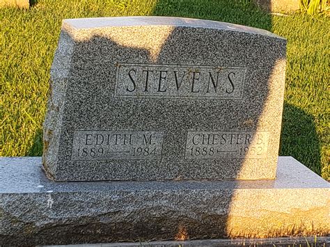Chester Benjamin Stevens 1888 1952 Homenaje De Find A Grave