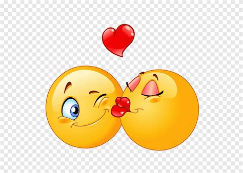 Kissing Emoji Emoticon Smiley Kiss Sweet Kiss Love Heart Png Pngegg