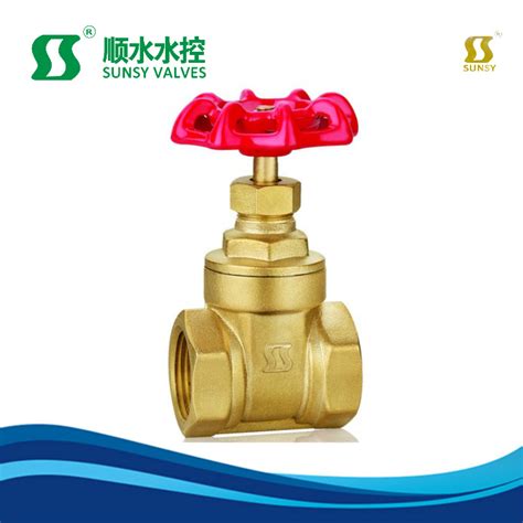 Ss1020 Bsp Npt Brass Gate Valve Brass Stem Valve And Brass Gate Valve