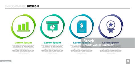 세트 원형 차트 인포그래픽 그래프 차트 다이어그램 인포그래픽 계약 금과 별과 메달 비즈니스 인포그래픽 템플릿입니다 벡터 승리 동작 활동에 대한 스톡 벡터 아트 및 기타