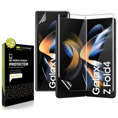 Samsung Z Fold 4 Screen Protector Guard Front Back Fold Screen