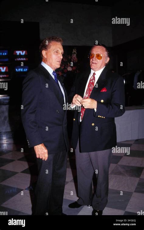 Date And Location Unknown Robert Stack And Robert Vaughn Credit