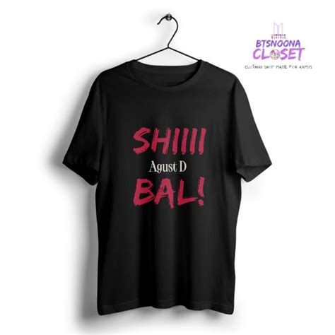 Shibal Suga Agustd Tshirt Shopee Philippines