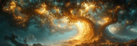 Branching Patterns Inspired By The Natural Fractal Growth Of Trees Featuring Intricate Geometry