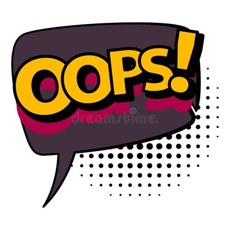 Retro Oops Stock Illustrations 1646 Retro Oops Stock Illustrations Vectors And Clipart
