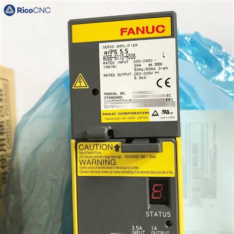 A06b 6220 H015 Fanuc Ac Servo Drive Servo Amplifier