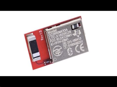 Introduction To CC2650MODA Bluetooth Low Energy RF Module YouTube