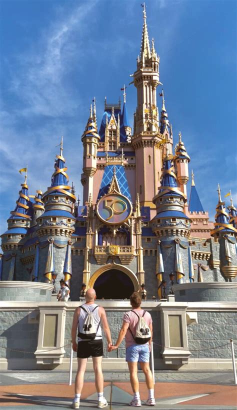 Magic Kingdom Park A Gay Couple Exploring Walt Disney World
