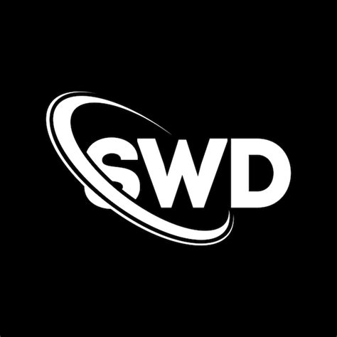 Premium Vector Swd Logo Swd Letter Swd Letter Logo Design Initials Swd Logo Linked With Circle