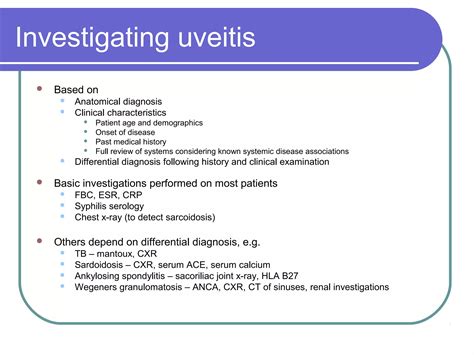 Uveitis Ppt