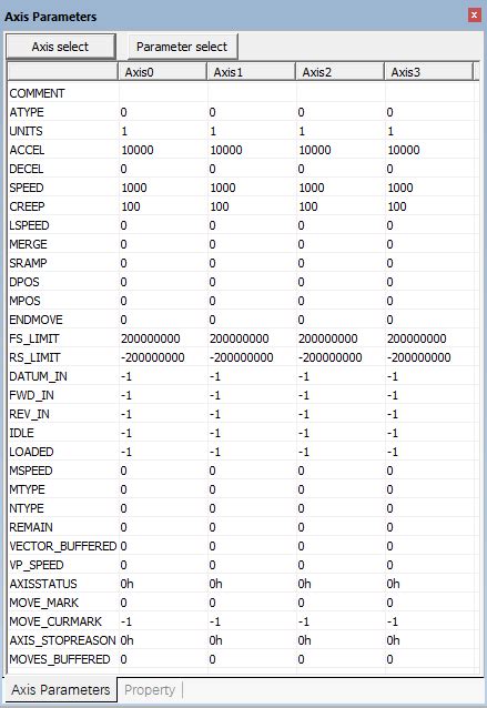 Motion Control Quick Start 14 1 Zmotion Programming Axis Parameters Introduction
