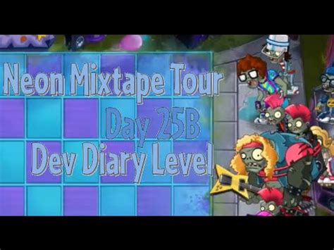 Plants Vs Zombies 2 Neon Mixtape Tour Day 25b Dev Diary Nmt Side B