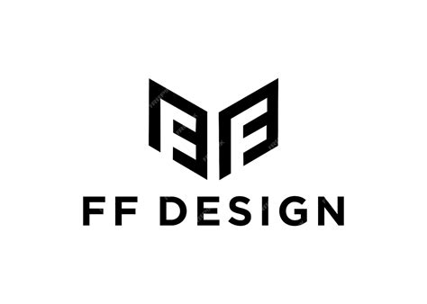 Premium Vector Ff Logo Design Vector Illustration