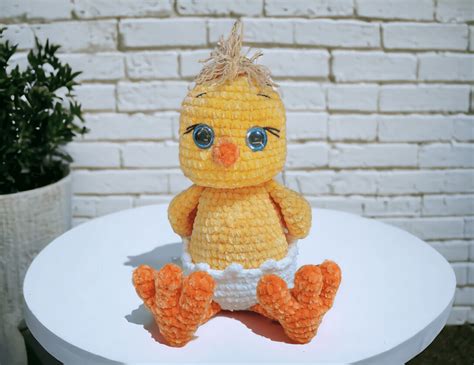 Chicky The Easter Plush Crochet Pattern Easy Amigurumi Project Crochify