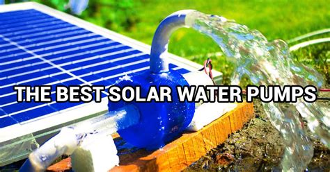 Solar Water Pumps For Waterfalls Solar Powered Water Pumps