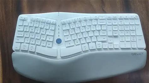 Ergonomic Split Keyboard Wireless Comfort For Windowsmac