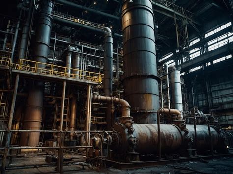 Abandoned Refineries15 Premium Ai Generated Image