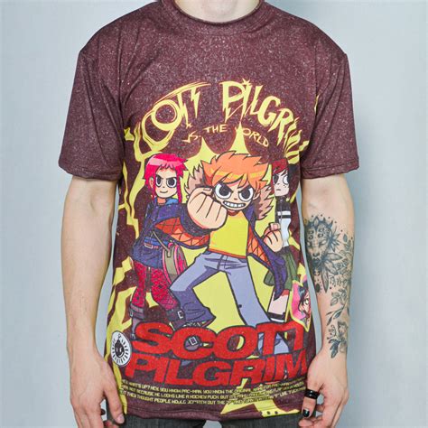 Camiseta Scott Pilgrim Sex Bob Omb Iasumi