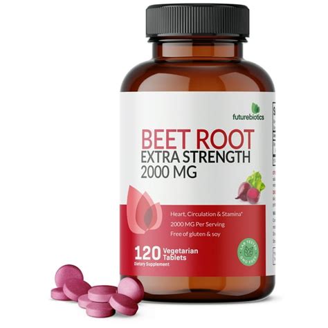 Futurebiotics Beet Root Extra Strength 2000 Mg Heart Circulation