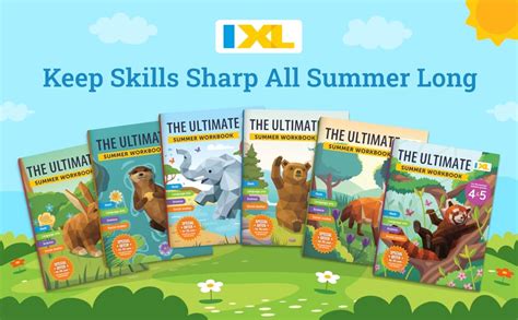Ixl Ultimate Summer 4th To 5th Grade Workbook Math