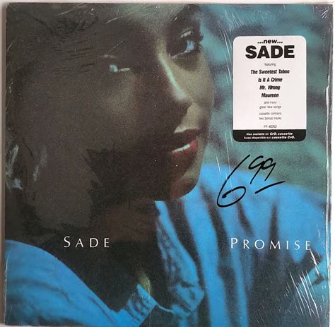 Sade Promise Vinyl Lp Original 1985 Portrait Records Release Photo