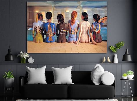 Pink Floyds Back Catalogue Pink Floyd Poster Pink Floyd Canvas Music