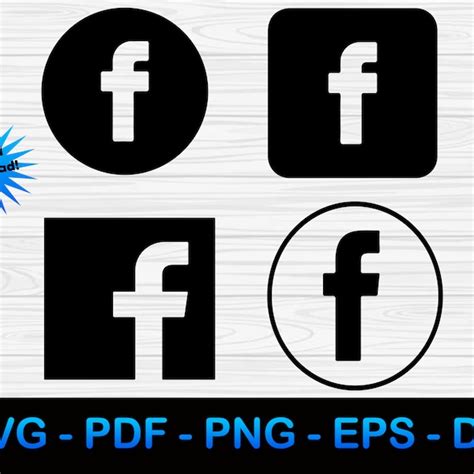 Fb Logo Svg Etsy