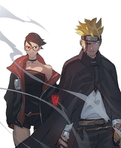 Pin By Mauriliojoaosilva On Borusara Boruto And Sarada Uzumaki Boruto Wallpaper Naruto Shippuden