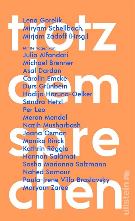 Trotzdem Sprechen Dies Ist Die Konkreteste Utopie Unserer Tage