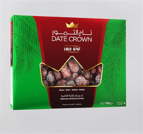 Crown Dates Lulu 1kg Timir Box 1kg