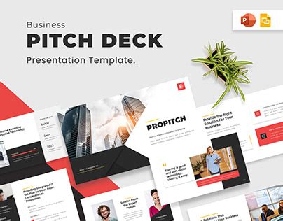 Pitch Deck Presentation Projects Photos Videos Logos Illustrations And Branding Behance