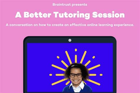 Tips For Online Tutoring On Zoom Braintrust