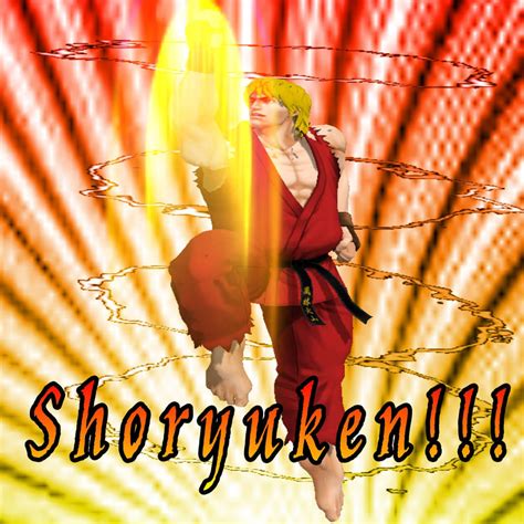 Street Fighter Kens Shoryuken By Karl2db On Deviantart