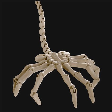 3d Printer Files 3mf File Articulated Facehugger Alien Fan Art