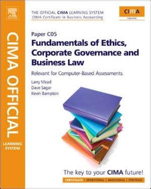Cima Official Learning System Fundamentals Of Ethics Corporate