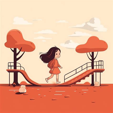 Premium Vector Girls Illustration