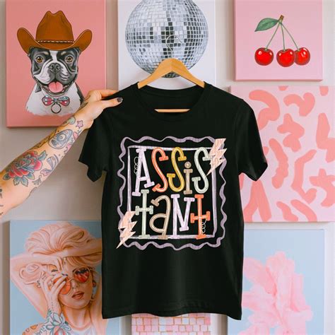 Assistant Doodle Lovie T Designs