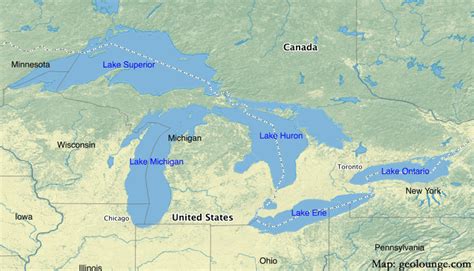 Discover Canada With These 20 Maps Great Lakes Map