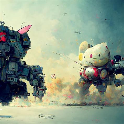 Hellno Kitty Rmidjourney