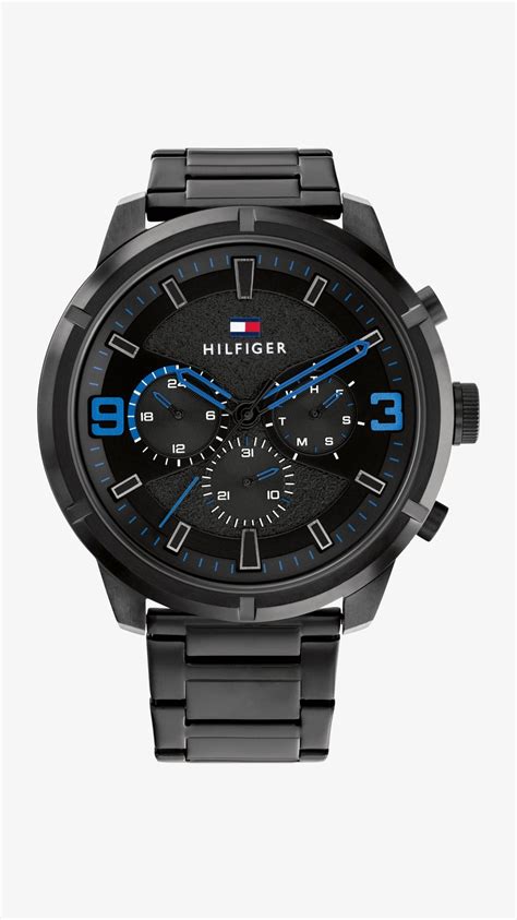 Tommy Hilfiger Chronograph Blackschwarz Zalandoch