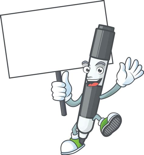 Black White Board Marker Vector 19502023 Vector Art At Vecteezy